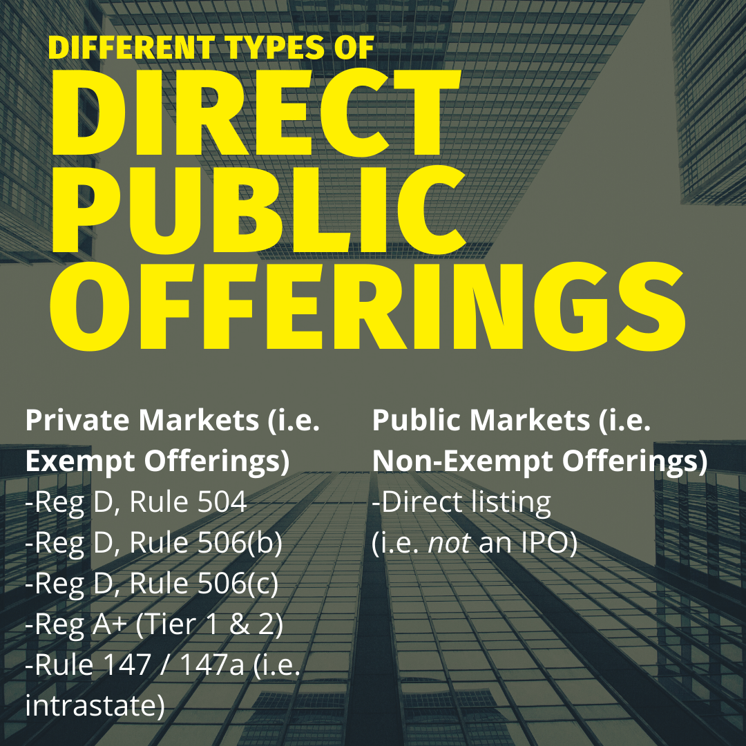 What are Direct Public Offerings (DPOs)? - Crowdwise